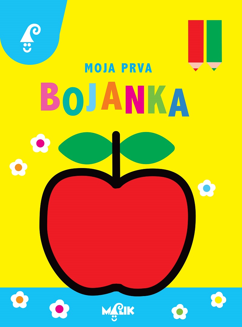 Moja prva bojanka Crvena – Malik