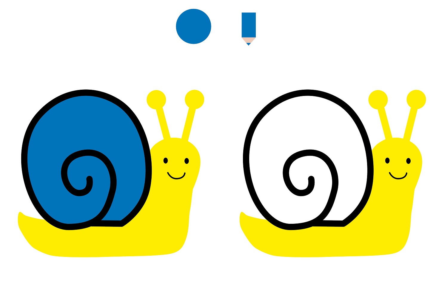 Moja prva bojanka Žuta – Malik