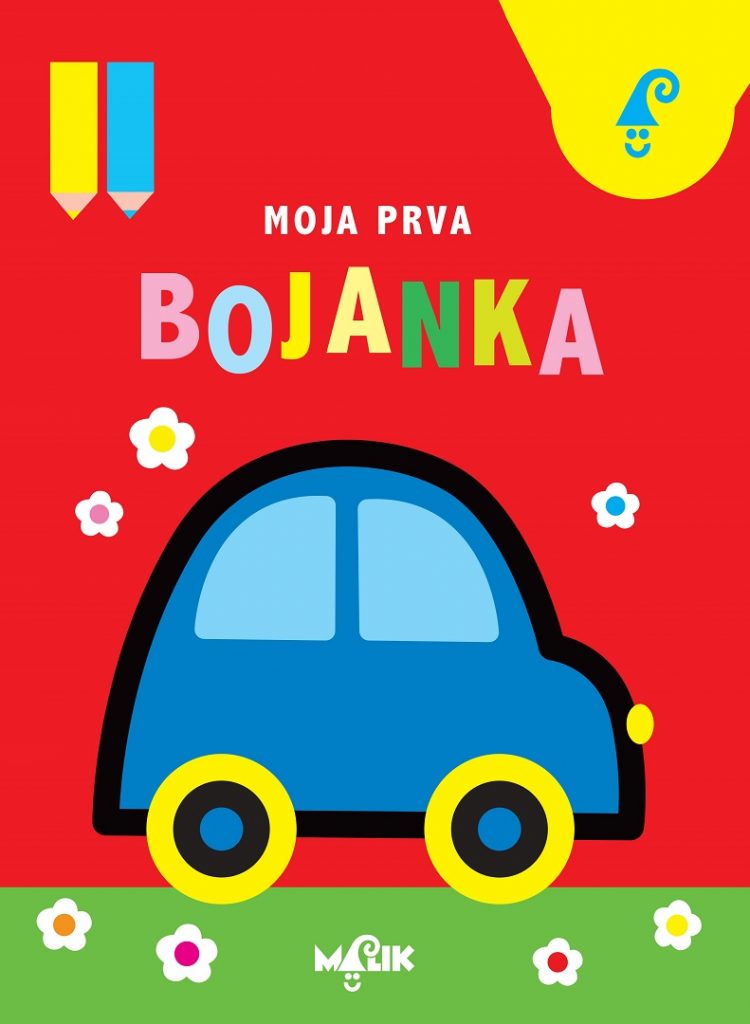 Moja prva bojanka Crvena – Malik