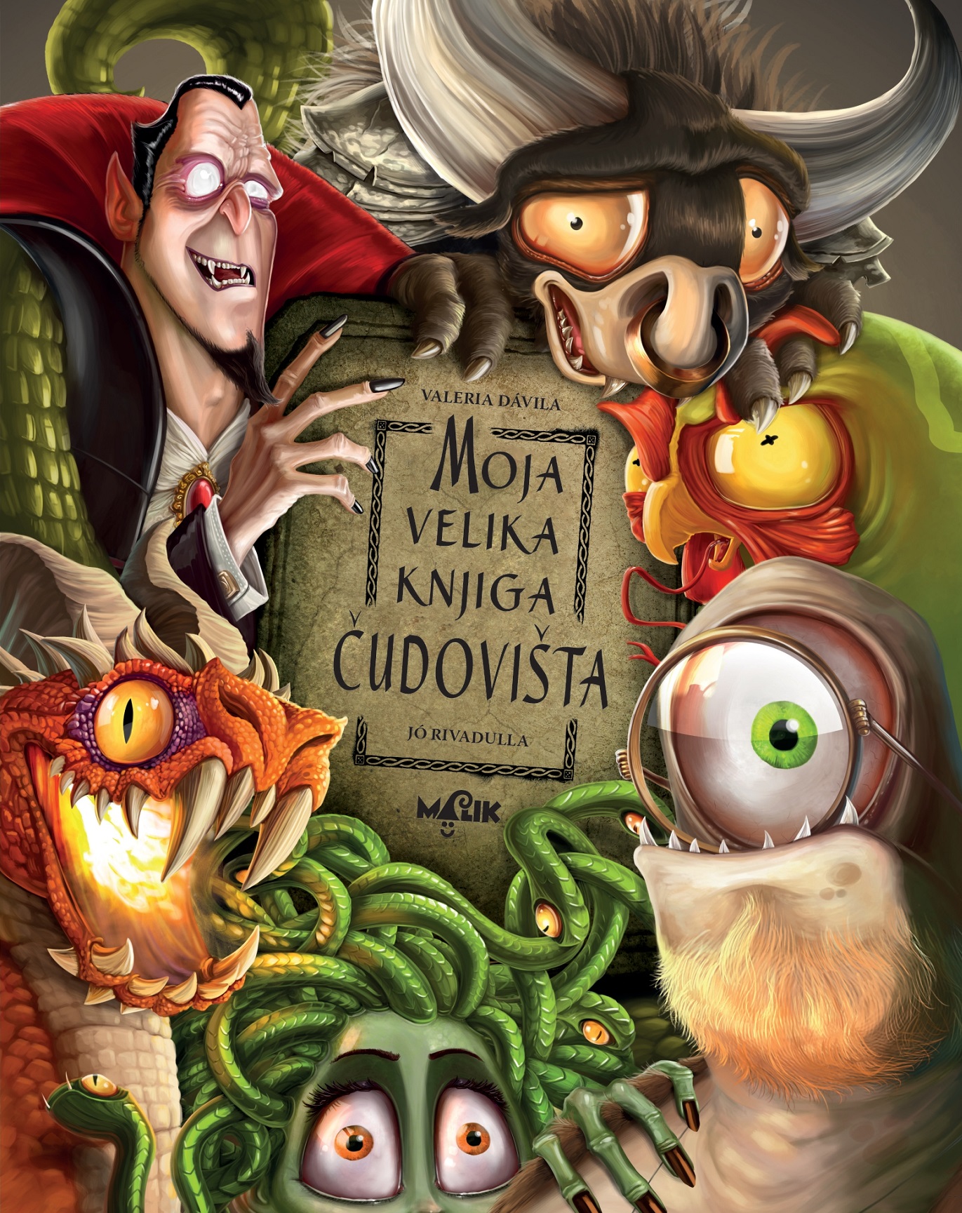 Moja velika knjiga čudovišta – Malik