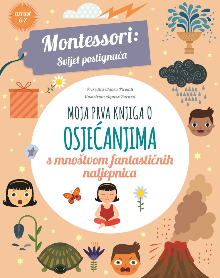 Moja prva knjiga o osjećanjima – Montessori: svijet postignuća – Malik